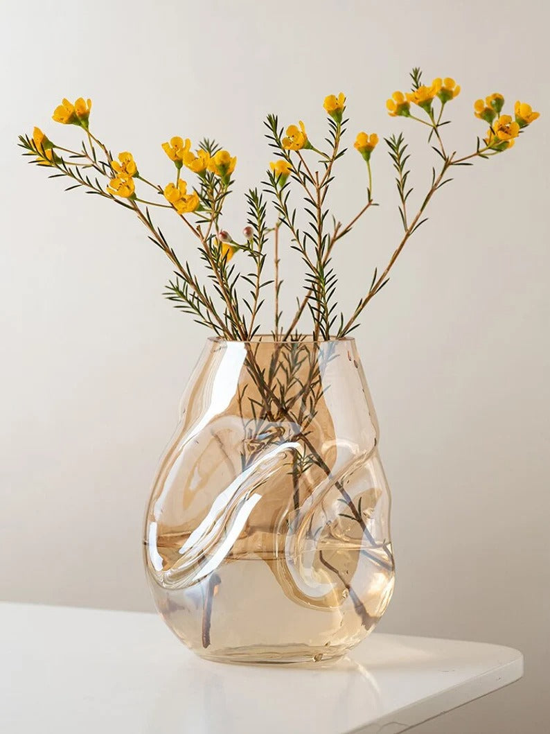 Cabin Corner Honey Pyrex Vase. – Deco Housewares