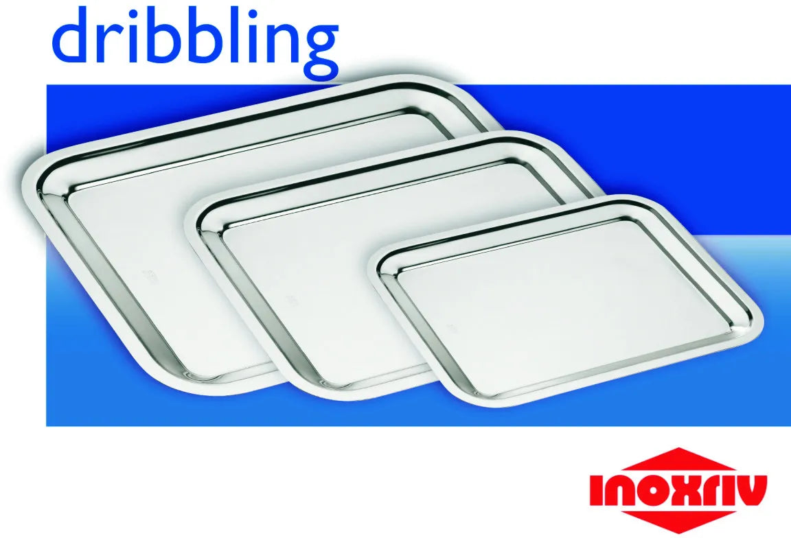 Inox Dribbling Tray Vassoio 40 cm – Deco Housewares
