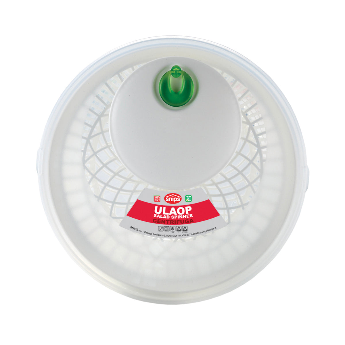 Snips Ulaop Classic Salad Spinner 4L – Deco Housewares